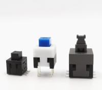 China 5.8x5.8 SMD 6P DIP Self Locking On Off Key Switch for sale