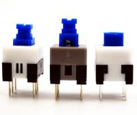 China IP65 6 Pin DIP Self Locking Push Button Switch 7x7 for sale
