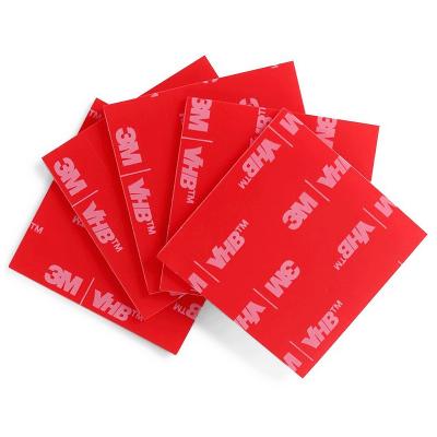 China Transparent 3M VHB 4910 4905 Non Trace Adhesive Foam Tape And Stickers For Metal for sale