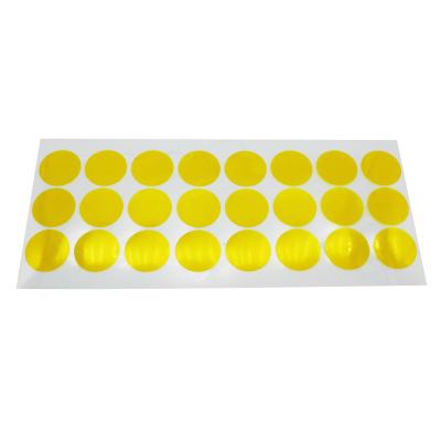 China Die Cut Polyimide Adhesive Pi Tape Round Heat Resistant Double Sided Sticky Pads for sale