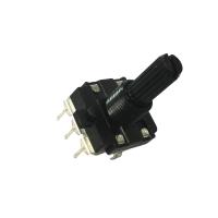 China 16mm Plastic Insulated Rotary Shaft Encoder 12 / 24 Pulse Switch for sale