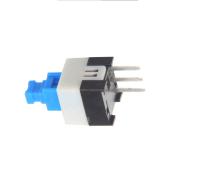 China 7x7 Single Row Three Pins Self Lock Push Button ROHS Approved for sale