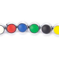 China 2Pin 12mm Momentary Push Button Switch , IP65 Flat Momentary Switch for sale