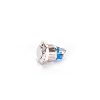 China IP68 2 Pin Self Recovery Touch Button Switch , Push Button Switch 12mm for sale