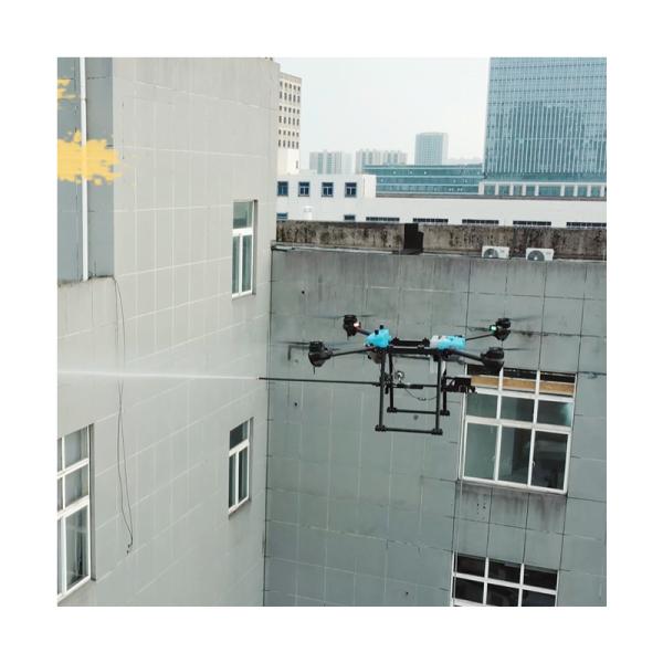 Quality Professional Building Facade High Pressure Washing Drones Building Roof Windows Cleaning Drone for sale