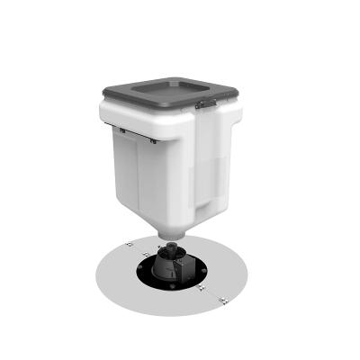 China Faster Spreading With Super Large Capacity 50KG Payload Durable Tank Seed Spreader for EFT Drone/agr Drone for sale