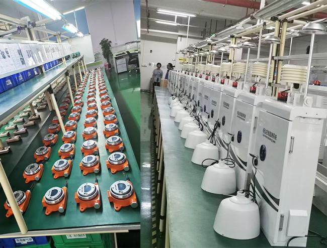 High temperature oxygen detector