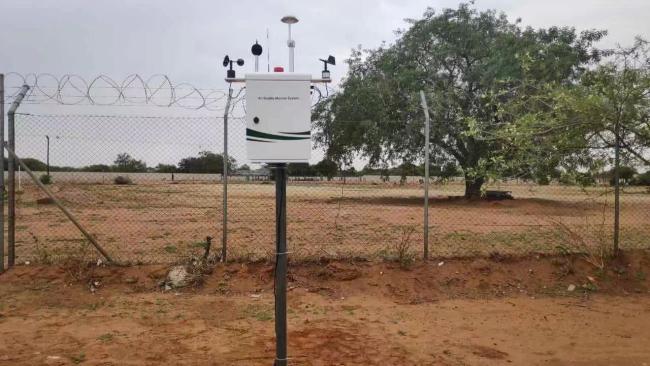 Safewill AQMS System NH3 SO2 CO NO2 O3 TVOC H2S Air Quality Monitoring Station for Environmental Monitor
