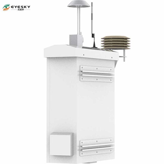ES80A-A6 Industrial O3 Gas AQMS pm2.5 pm10 TSP Weather station Air Quality Monitoring System