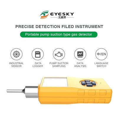 China Handheld IP66 VOC Gas Detector Pump Suction With Sound Alarm for sale