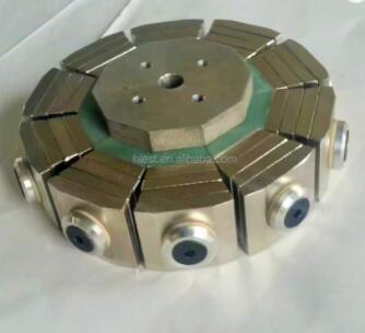Cina 10 poli 10000 grigi d'argento del rotore del motore del magnete di giri/min. SmCo delle parti magnetiche interne del motore in vendita