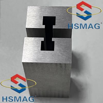 Cina Magnete cuboide rettangolare SmCo con scanalatura multifunzione Sm2Co17 30AH 33EH in vendita