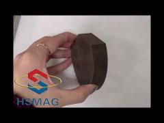 Permanent Samarium Cobalt Magnets Badge Shape Irregular