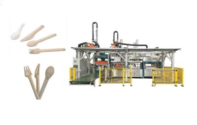 Cina Attrezzatura della forcella dell'alimento modellata polpa biodegradabile in vendita