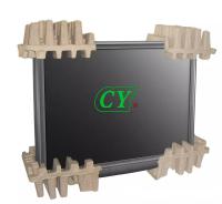 China Disposable Molded Pulp Trays Biodegradable Pulp Industrial Package for sale