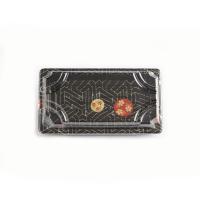 Quality Sushi Square Kraft Biodegradable Disposable Food Packaging Box Handle Stamping for sale