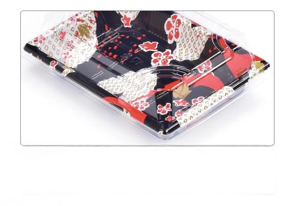 Quality Sushi Box with Lid Customize Design Sushi for sale