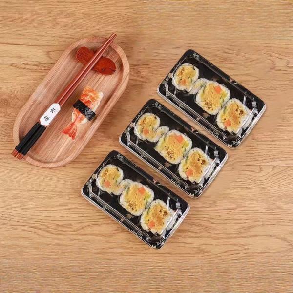 Quality Sushi Box with Lid Customize Design Sushi for sale