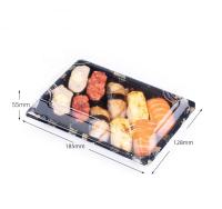 China Custom Sushi Box with Lid Durable Bento Container 20 Cell Sushi Tray for sale