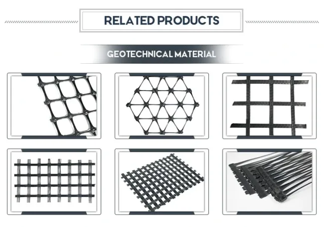 Factory Price 30kn 50kn 60kn 80kn 100kn 120kn Steel Plastic Composite Geogriddriveway Geogrid for Road Construction Geogrid