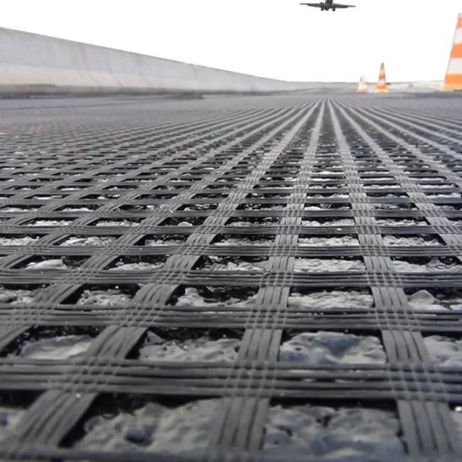 Fiberglass Geogrid Reinforced Composite Nonwoven Geotextile