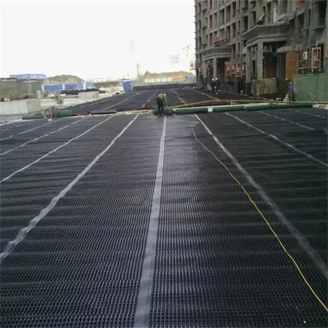 HDPE Drainage Board Compound Dimple Waterproof HDPE Drain Plastic Drainage Board Dimpled Drainage Board