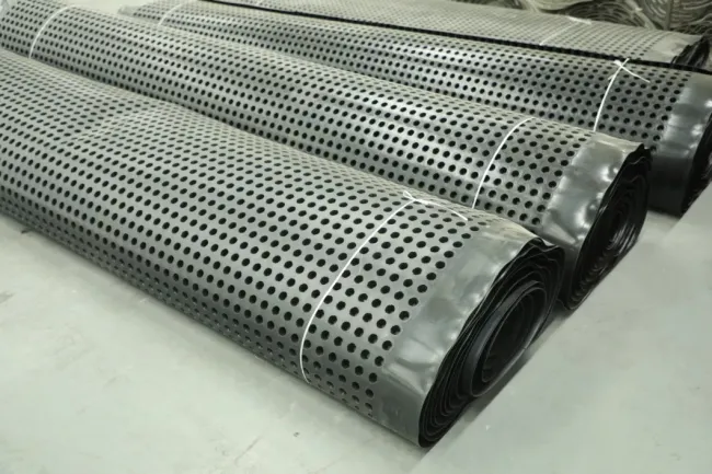 HDPE Drainage Board Compound Dimple Waterproof HDPE Drain Plastic Drainage Board Dimpled Drainage Board