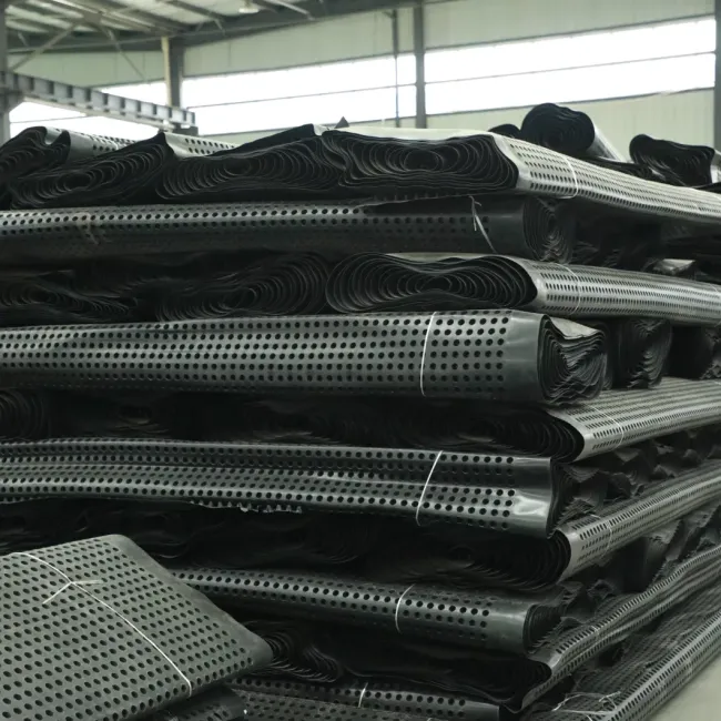 HDPE Drainage Board Compound Dimple Waterproof HDPE Drain Plastic Drainage Board Dimpled Drainage Board