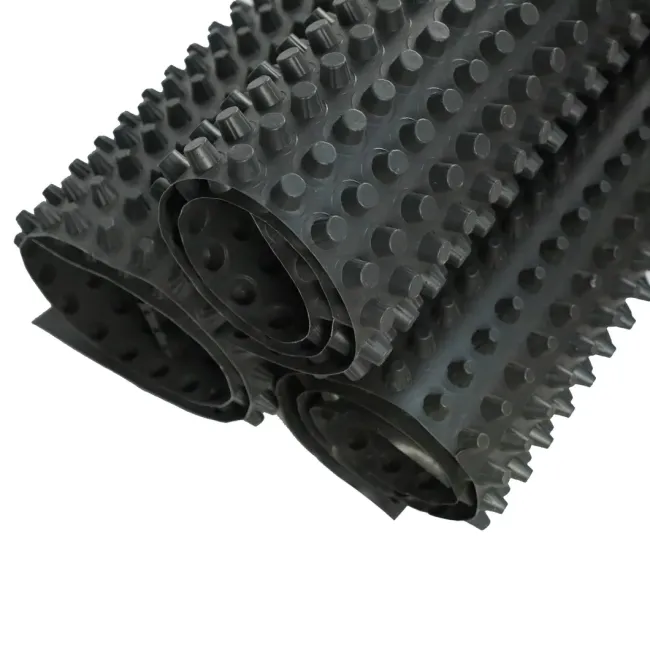 High-Quality Green Roof Dimple Board Durable Drainage Ditch Board and Versatile Wall Board for Advanced Drainage Solutions
