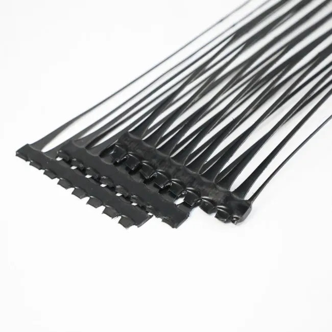 PP Uniaxial Plastic Geogrid PE One-Way Geogrid Uniaxial Polyester Geogrid Price Gravle Grid Ground Stabilizer for Soil Reinforcement