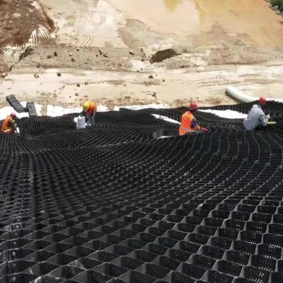 China Honeycomb Geoweb HDPE Pea Gravel Stabilizer Grid Geocells For Erosion Control for sale