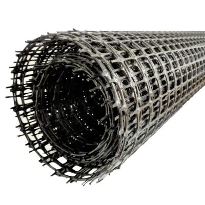 China Polypropylene Biaxial HDPE Geogrid Retaining Wall Composite Geogrid for sale