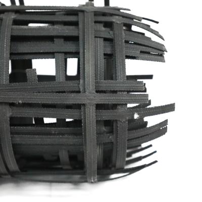 중국 GB 기준 PE 양축 철강 플라스틱 토목섬유 지오그리드 도로 공사 판매용