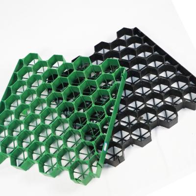 China Het Netgrint Mat For Parking Lot van het wegenbouw Plastic Gras Te koop