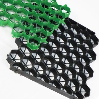 China Interlocking Geo Grid Pavers Plastic Grass Parking Grid Lightweight for sale