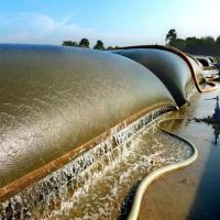 China PP Woven Soft Geotextile geo tube For Solid Dam Engineering for sale