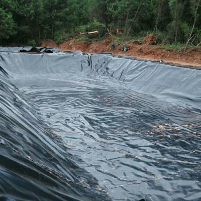 Cina Rivestimento in geomembrana HDPE nera per il rivestimento di laghetti di discarica e progetti di impermeabilizzazione in vendita