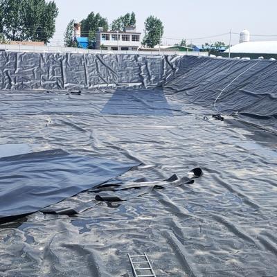 Cina Rivestimento in geomembrana HDPE nera per il rivestimento di laghetti di discarica e progetti di impermeabilizzazione in vendita