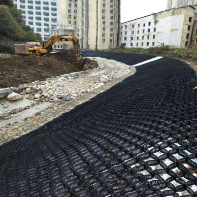 Китай HDPE пластмассовые геоэлементы для укрепления мягких подвалов низкозатратный гравийный стабилизатор геоэлементы для дорожного строительства продается