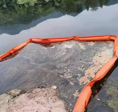 China Silt Curtain PVC Floating Silt Curtain Containment Boom Eco Friendly Oil Spilling Boom Floating Silt Curtain for Aquatic Environments for sale