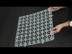 HDPE PP 플라스틱이 보조개 초록색 지붕 배수 이사회 토목 공사 제품