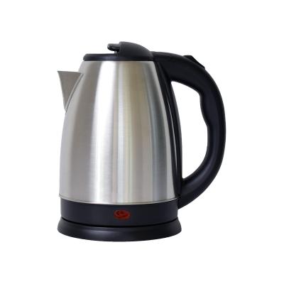 Cina Home Kitchen Appliances 360 Degree Rotating Base 1500w Stainless Steel Tea Water Kettle with 2.0L 220V in vendita