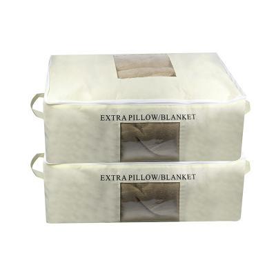 Cina Sustainable IN STOCK Eco-friendly Nonwoven Fabric Clothing Storage Bag ON SALE Ready To Ship Storage Bags For Clothes Cover in vendita