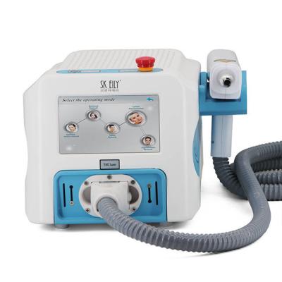 China Tragbares 10Hz 800Watt Laser-Haar und Tätowierungs-Abbau-Maschine zu verkaufen