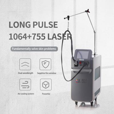 Cina macchina di rimozione del tatuaggio dei capelli del laser dell'alessandrite di 60J 110J in vendita