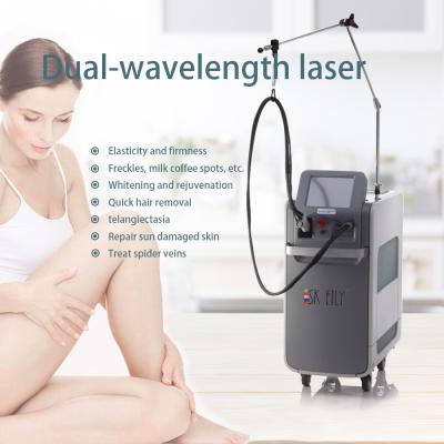 Cina Macchina di depilazione del laser di AC220V 10A 1064nm 755nm in vendita