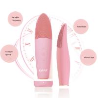 China Degradable Exfoliating Vibrating Face Cleanser Rechargeable for sale