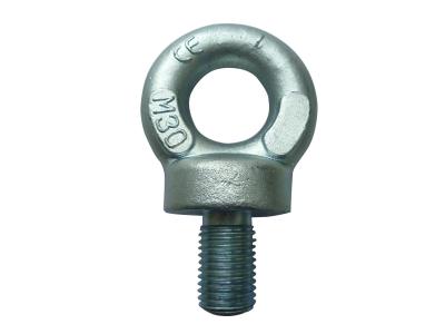 China Heat Treated Steel Specialty Hardware Fasteners M8X1.25 M10 Shoulder Collard Eye Bolts For Lifting for sale