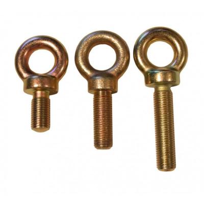 China Heat Treated Steel Specialty Hardware Fasteners M8X1.25 M10 Shoulder Collard Eye Bolts For Lifting for sale