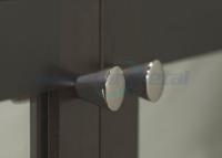 China Modern Cone Cabinet Handles And Knobs / Satin Nickel Cabinet Knobs And Pulls for sale